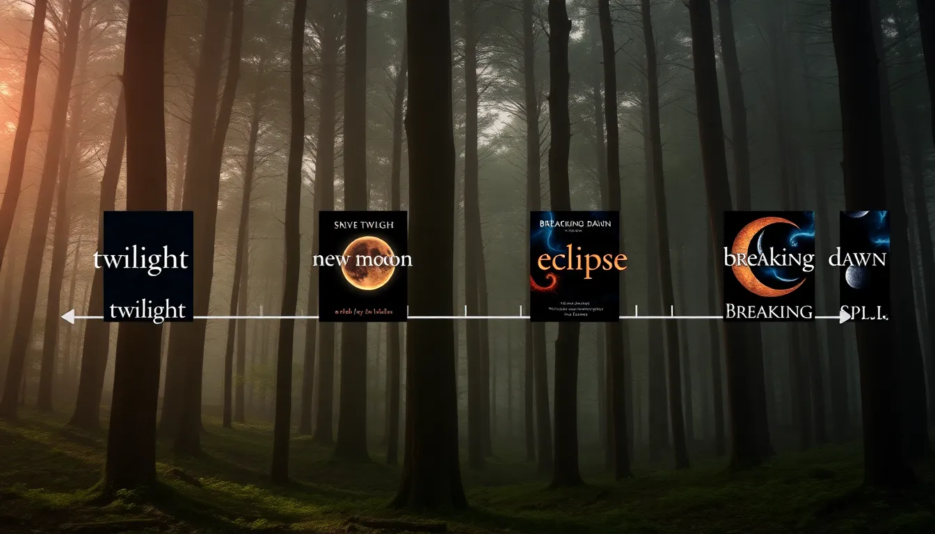 When Did Twilight Books Come Out? A Look at Their Release Dates and ...